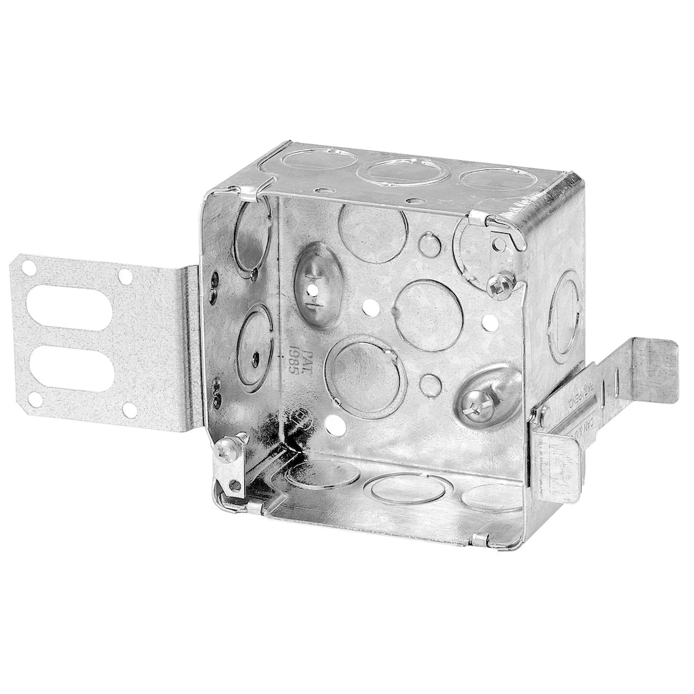 4 x 2-1/8 D. 30 cu.inch Square Steel Box